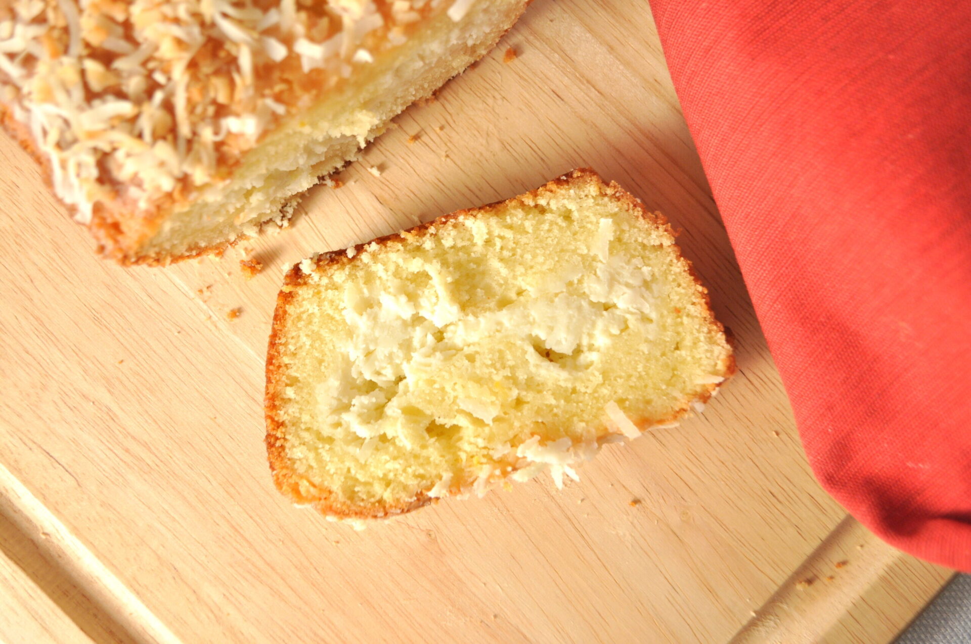 Coconut Lemon Bread - My Love For Cooking